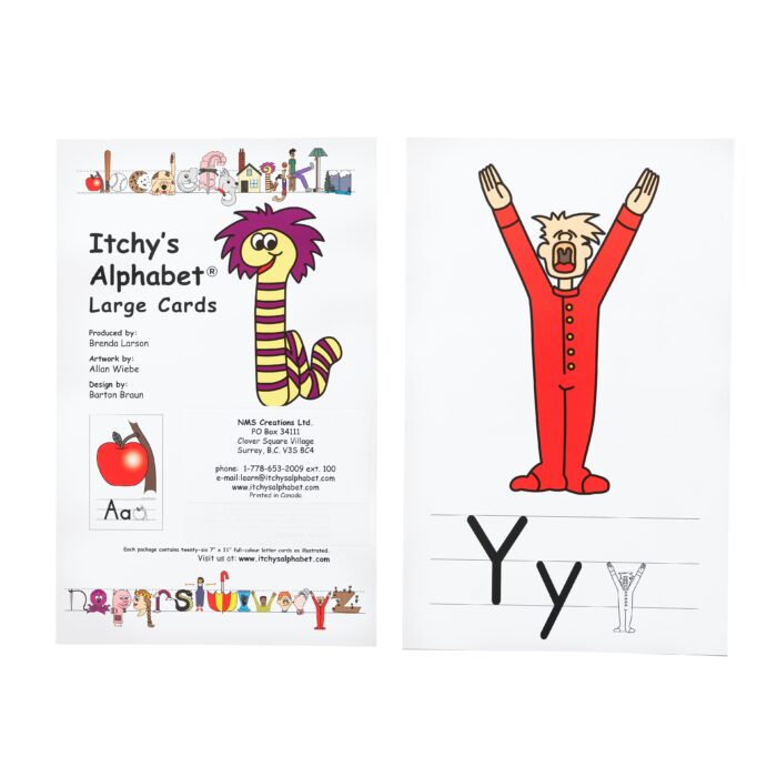 Large Cards - Itchy's Alphabet
