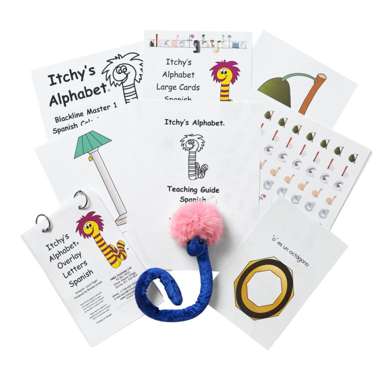 Spanish Complete Set - Itchy's Alphabet