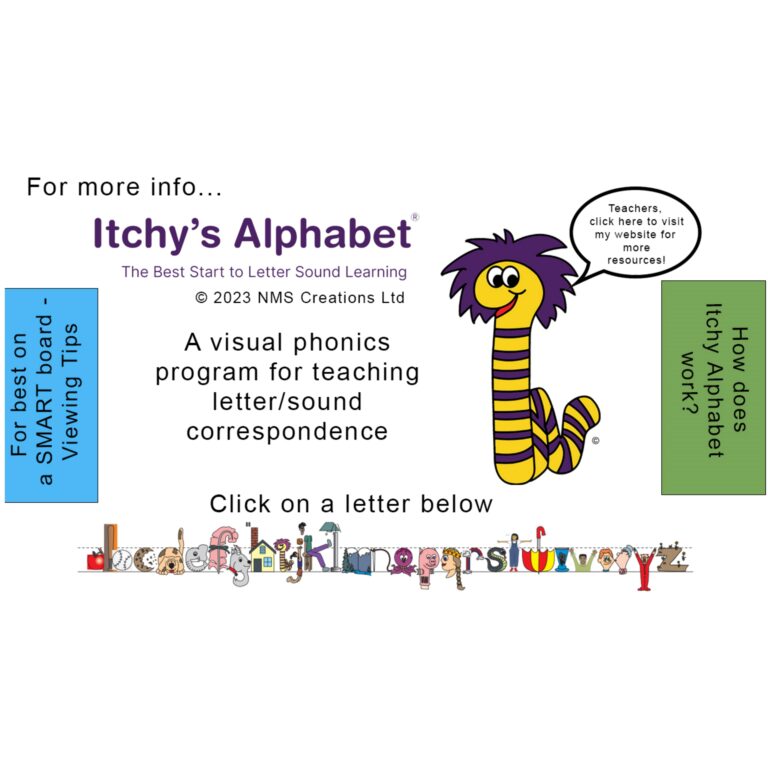 Itchy's Alphabet Book - Itchy's Alphabet