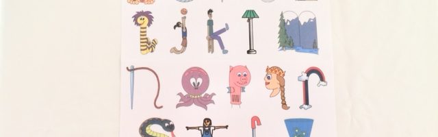 Itchy Poster - Itchy's Alphabet