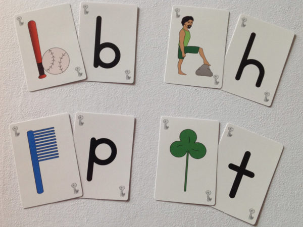Game Cards French - Itchy's Alphabet