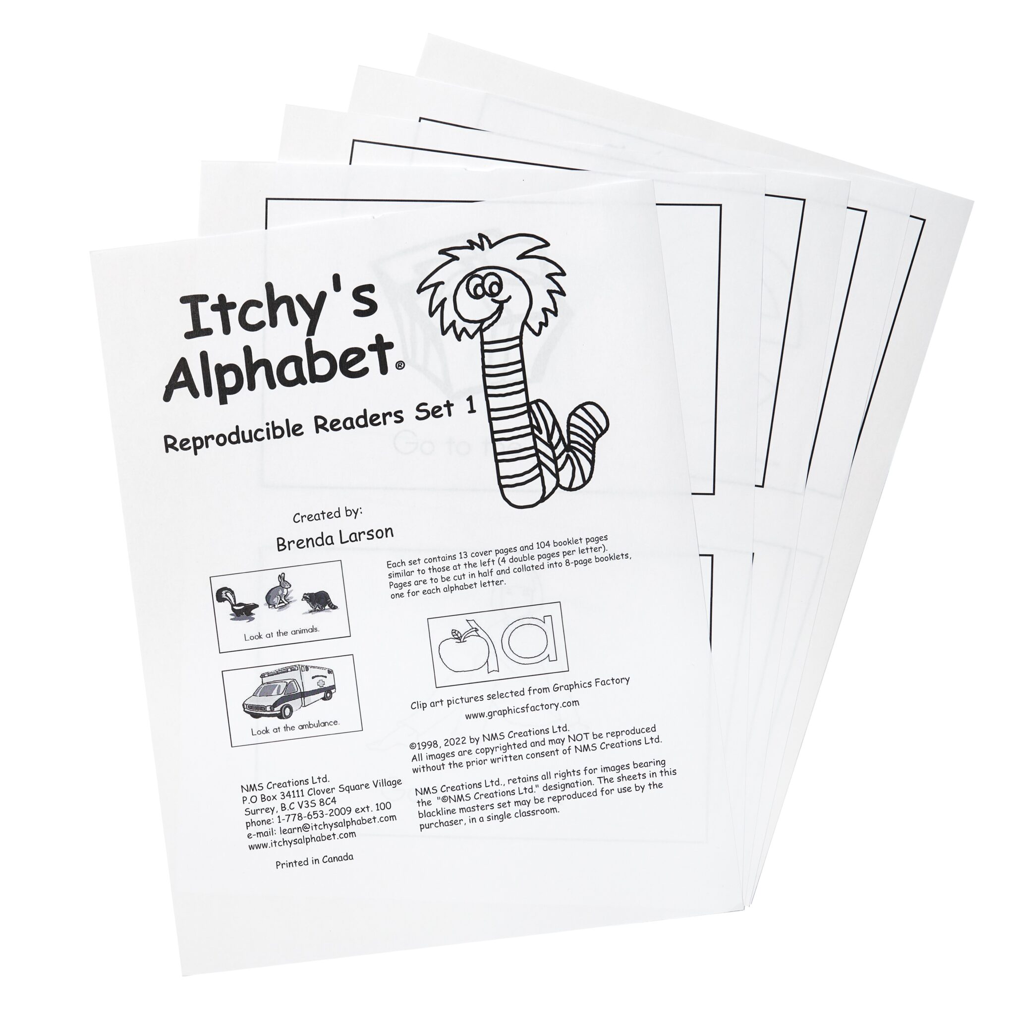 Itchy's Alphabet Book - Itchy's Alphabet