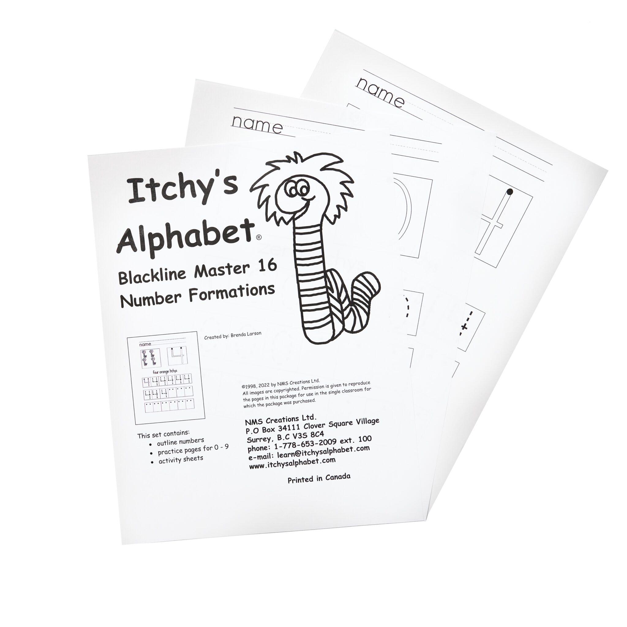 Itchy's Alphabet Book - Itchy's Alphabet