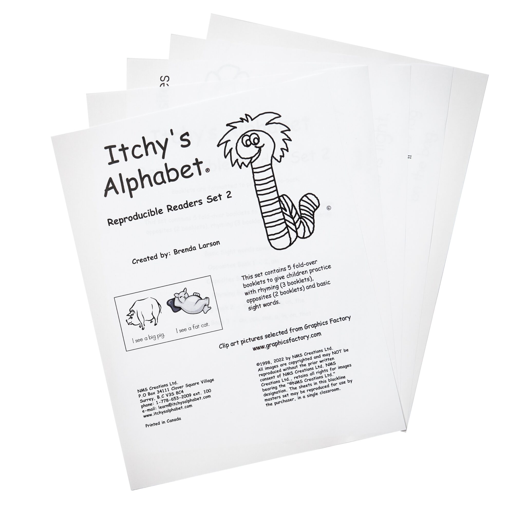 Itchy's Alphabet Book - Itchy's Alphabet
