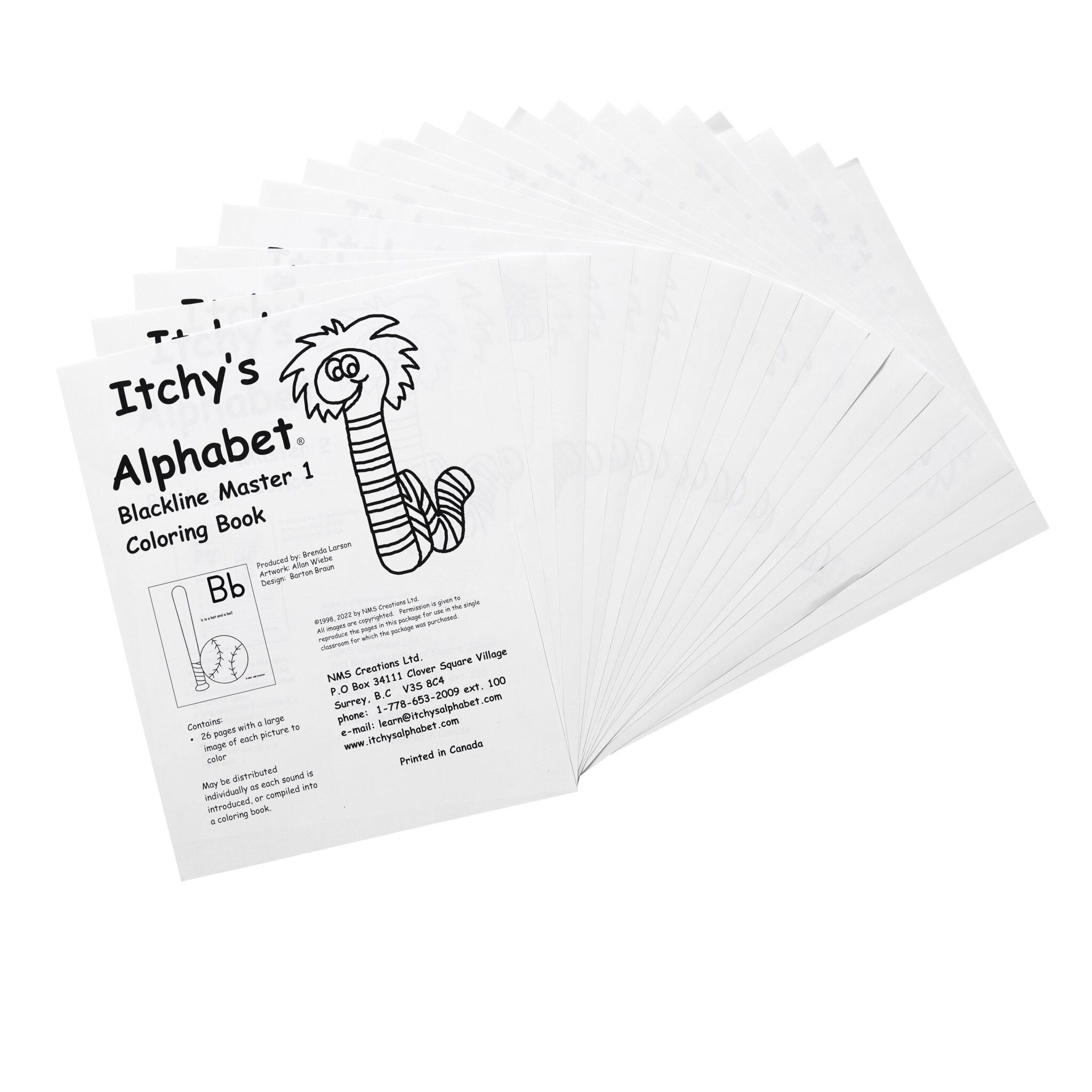 Itchy's Alphabet Book - Itchy's Alphabet