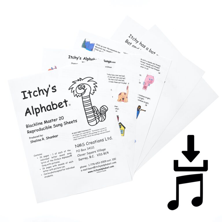 Itchy's Alphabet Book - Itchy's Alphabet